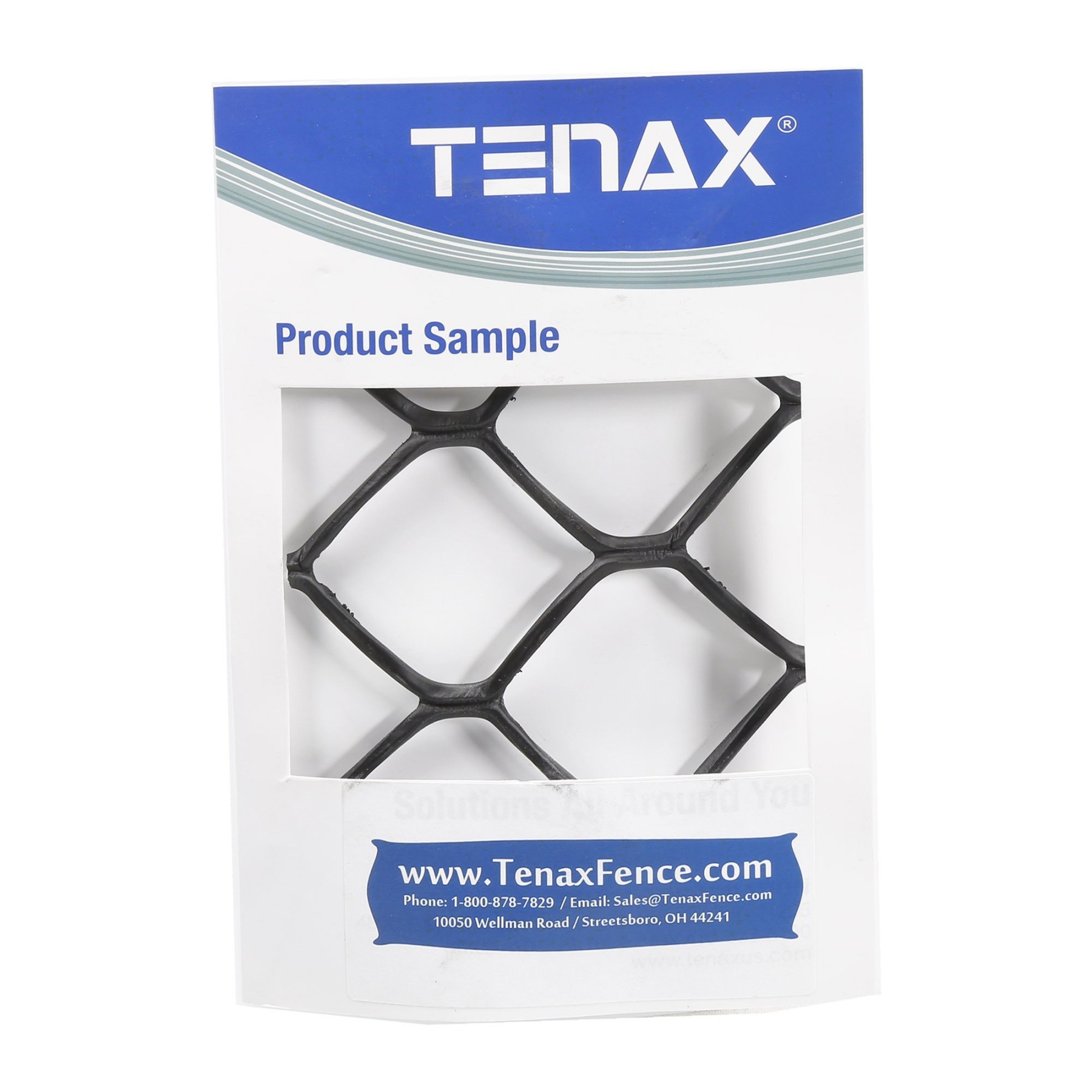 Tenax Sentry HD Safety Fence Sample | Tenax Fence