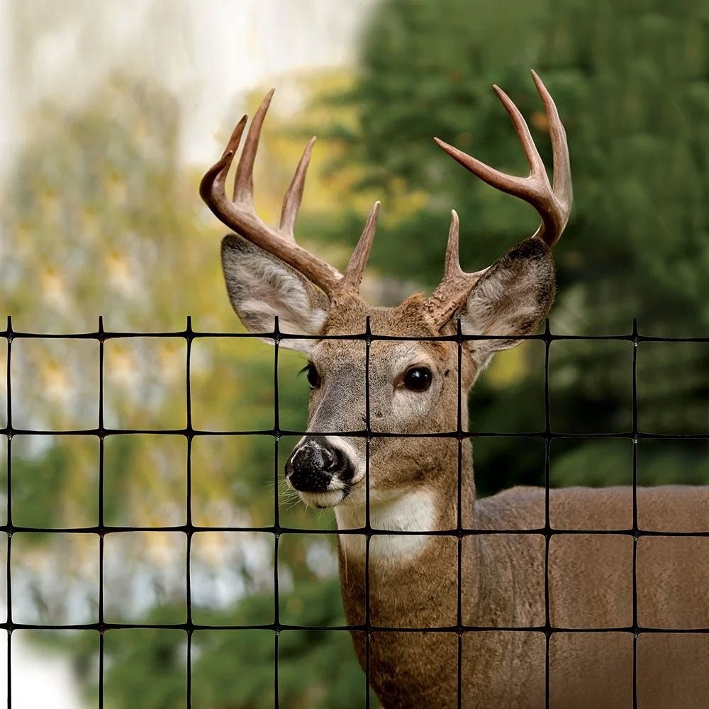 Tenax C-Flex Deer Control Utility Fence 6' X 100' Black (1A120243 ...