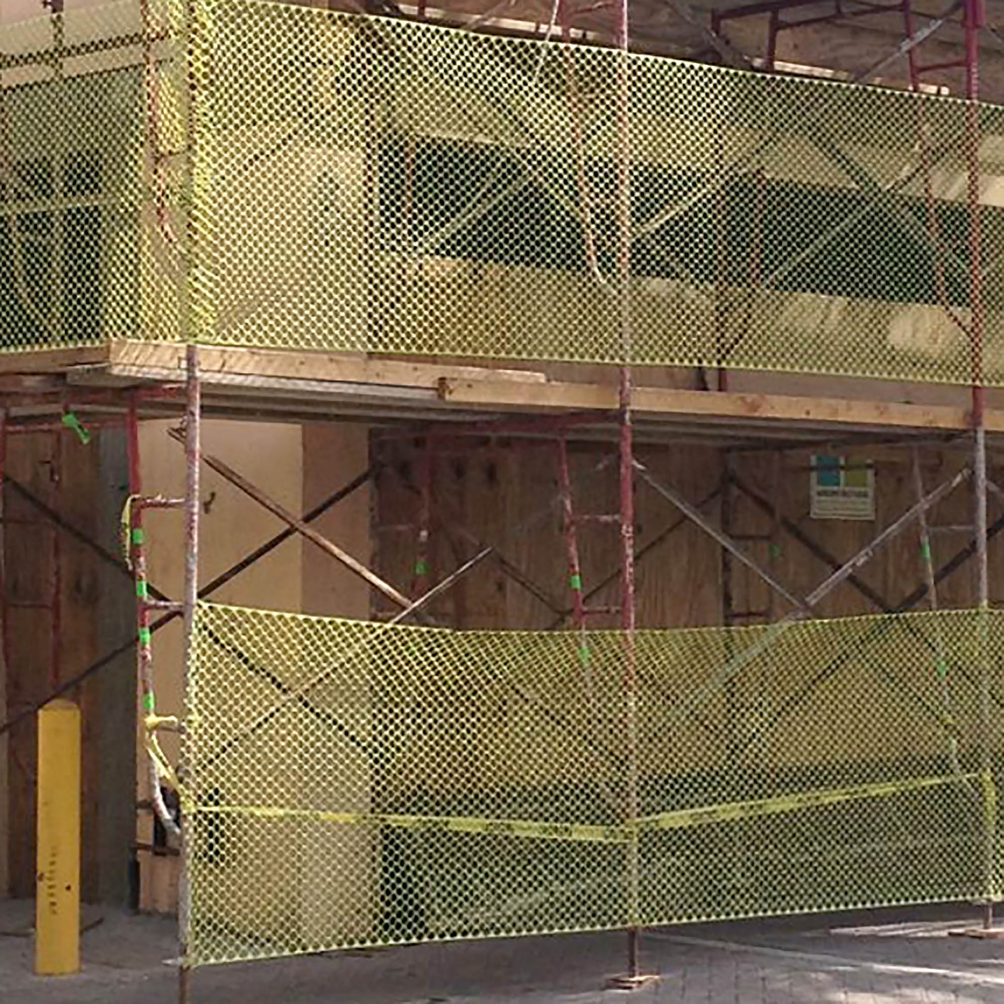 Temporary Fence Tenax Sentry HD Safety Fence - 4ft X 50ft Green Heavy ...